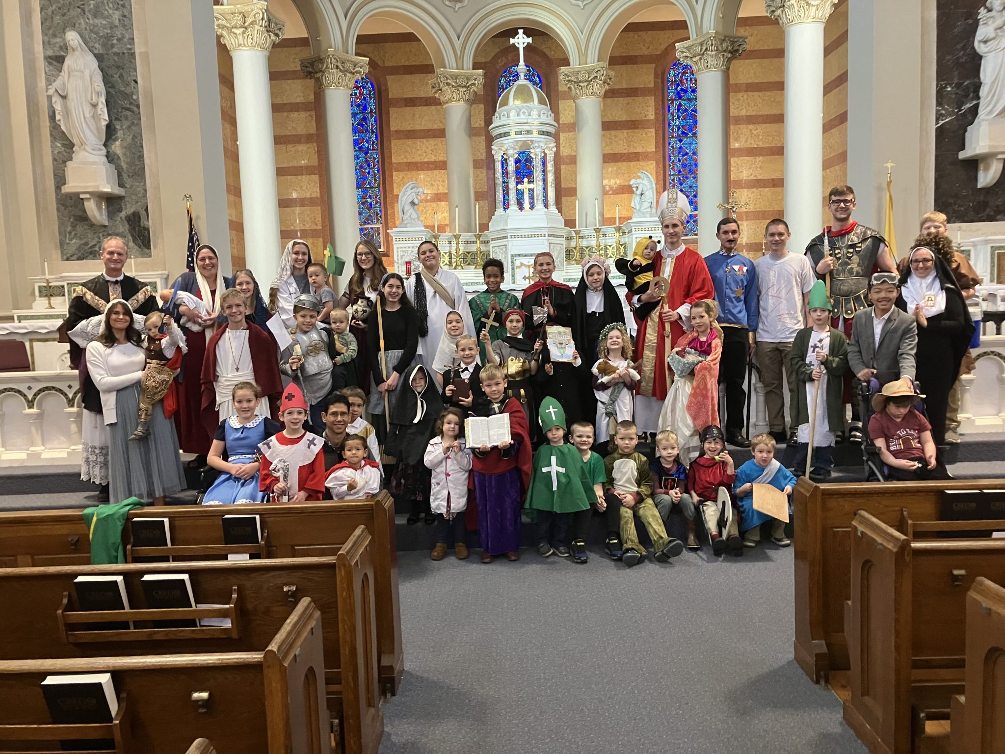 All Saints Party Photo – Holy Family Catholic Church – Saginaw, MI