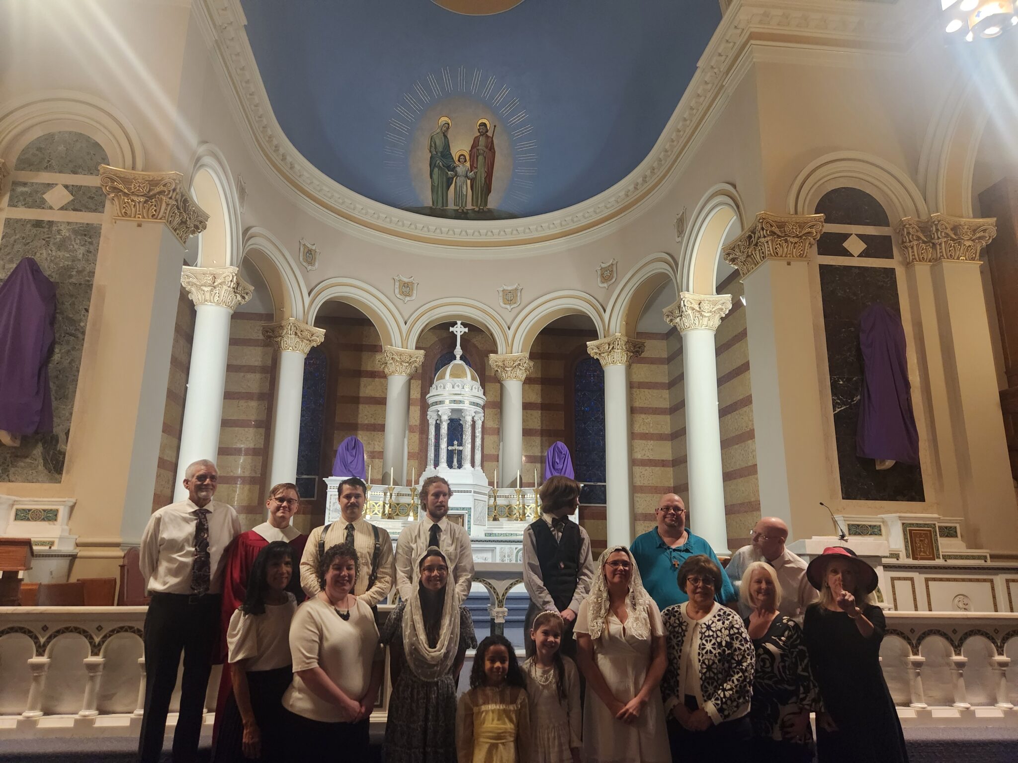 Easter Vigil 2025 and 2 new members of the Catholic Church – Holy ...