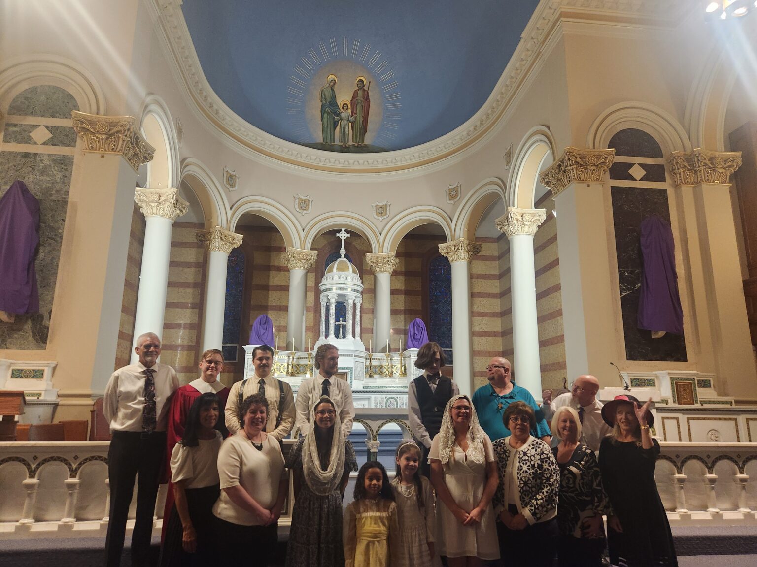 Easter Vigil 2025 and 2 new members of the Catholic Church – Holy ...
